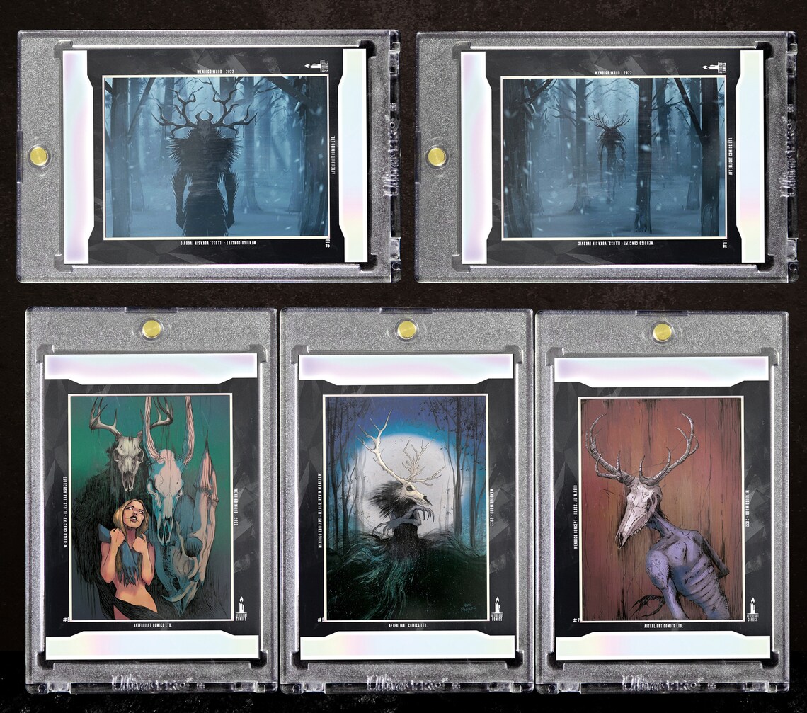 Wendigo Wood Trading Cards PACK 2 - Etsy