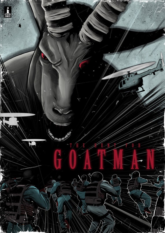 The Hunt for Goatman A Horror Comic - Etsy