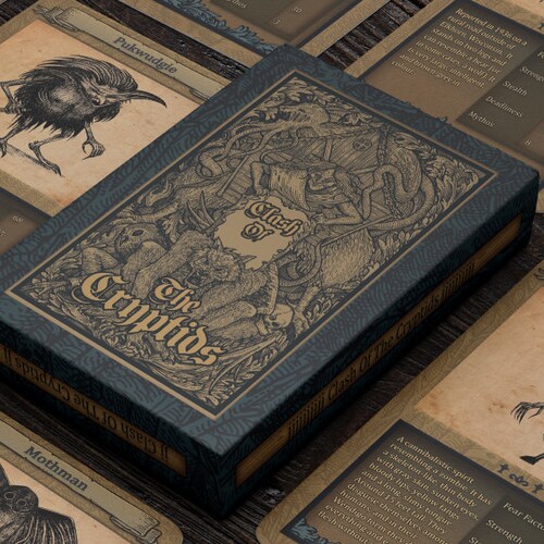 Clash of the Cryptids A Card Playing Battle Game - Etsy Australia
