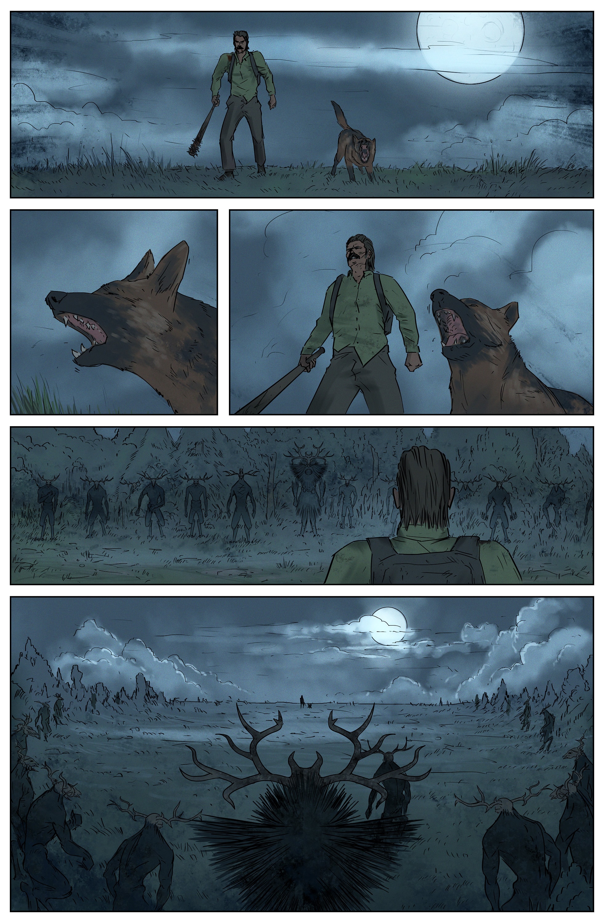 Wendigo Wood | Folk Horror Comic Series – Supernatural Indie Graphic ...