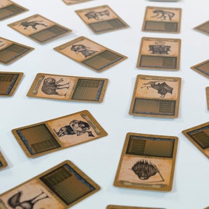 Clash of the Cryptids A Card Playing Battle Game - Etsy Australia