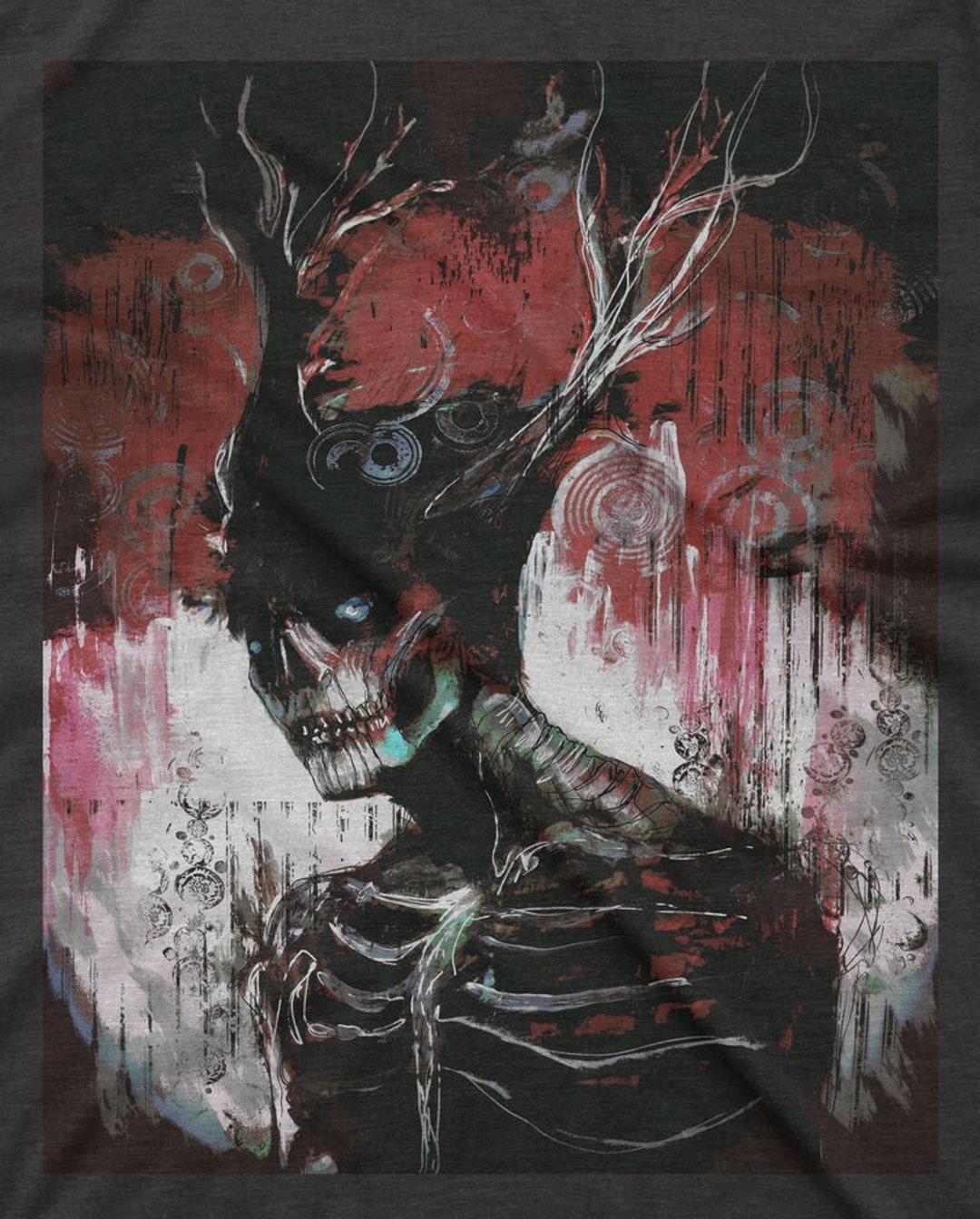 The Horned Man - T-shirt - Etsy