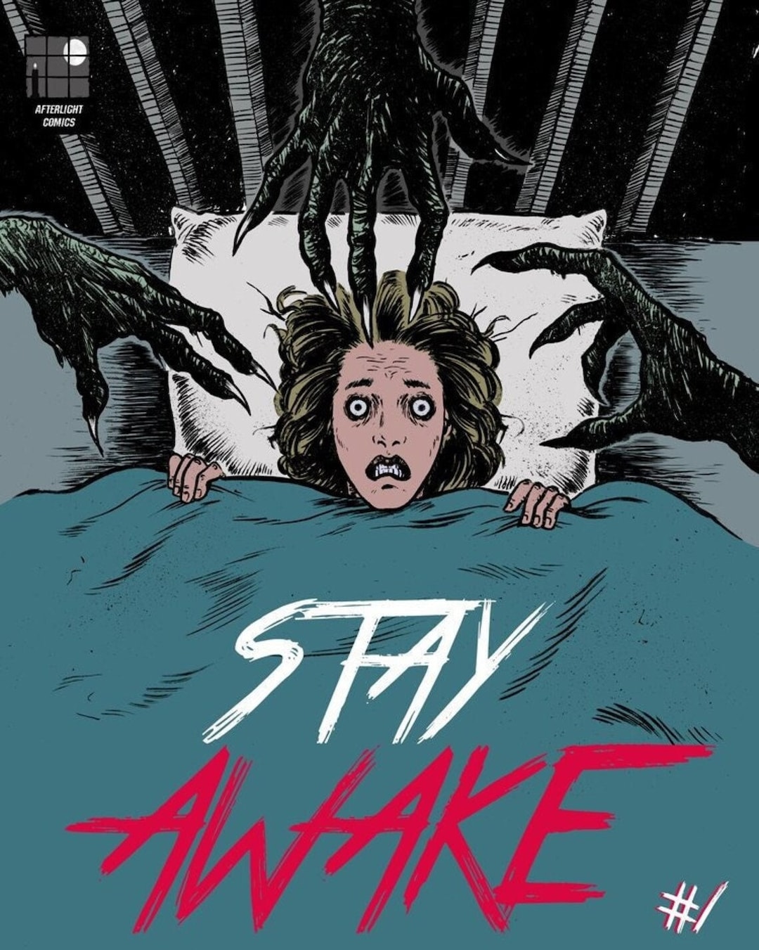 Stay Awake #1 - [DIGITAL] A Psychological Horror Comic Series - Etsy