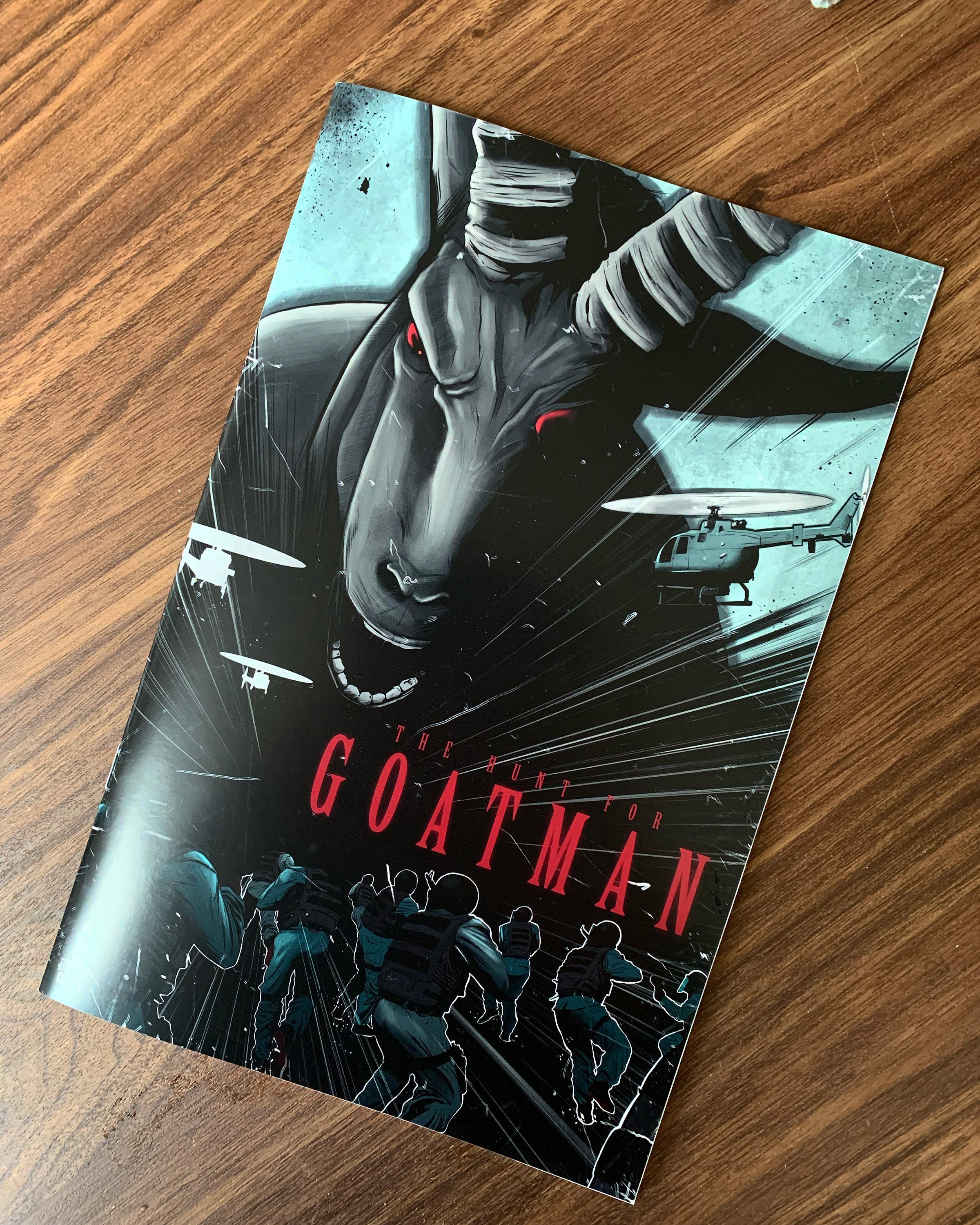 The Hunt for Goatman A Horror Comic - Etsy