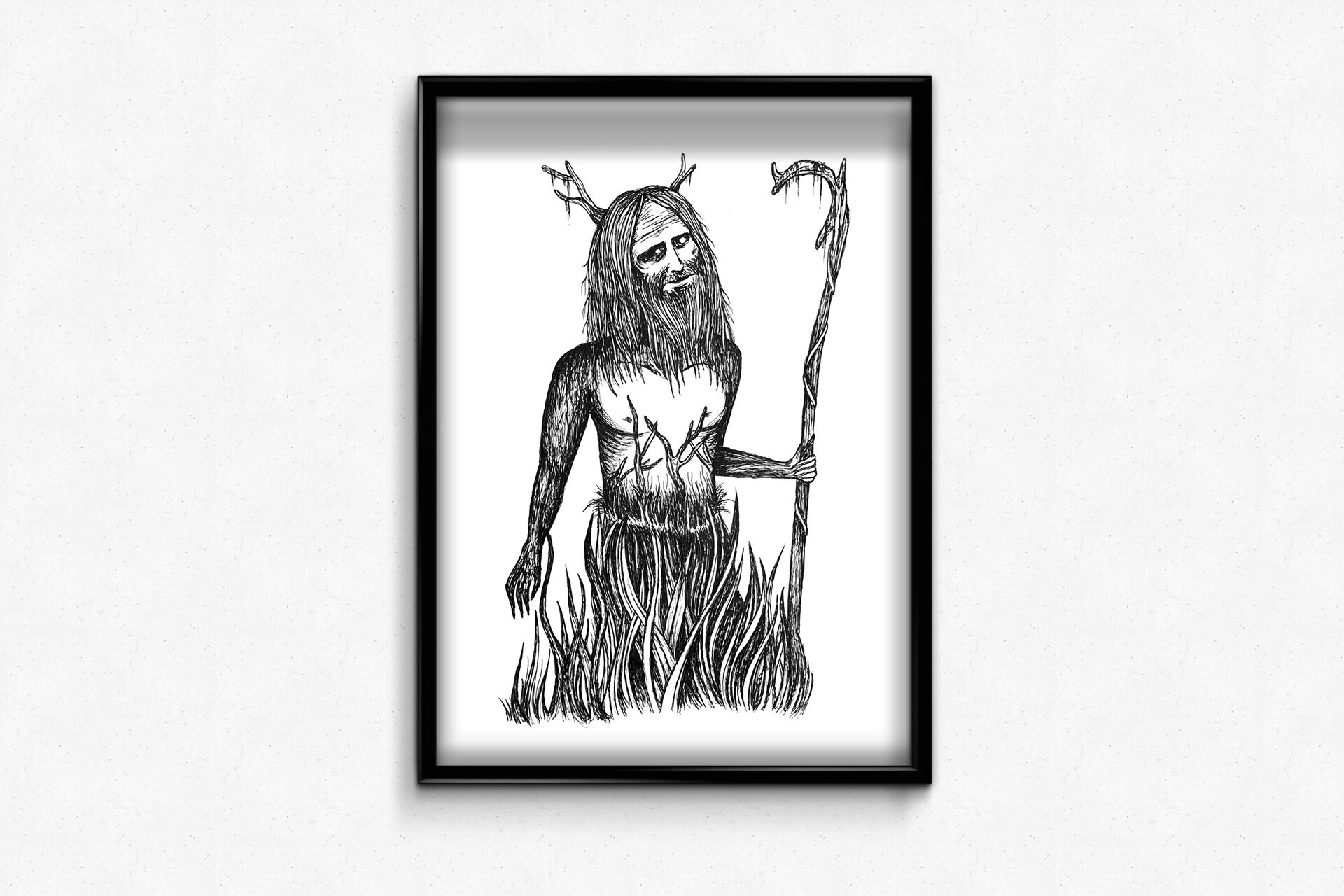 LESHY Cryptid A5 Print - Etsy