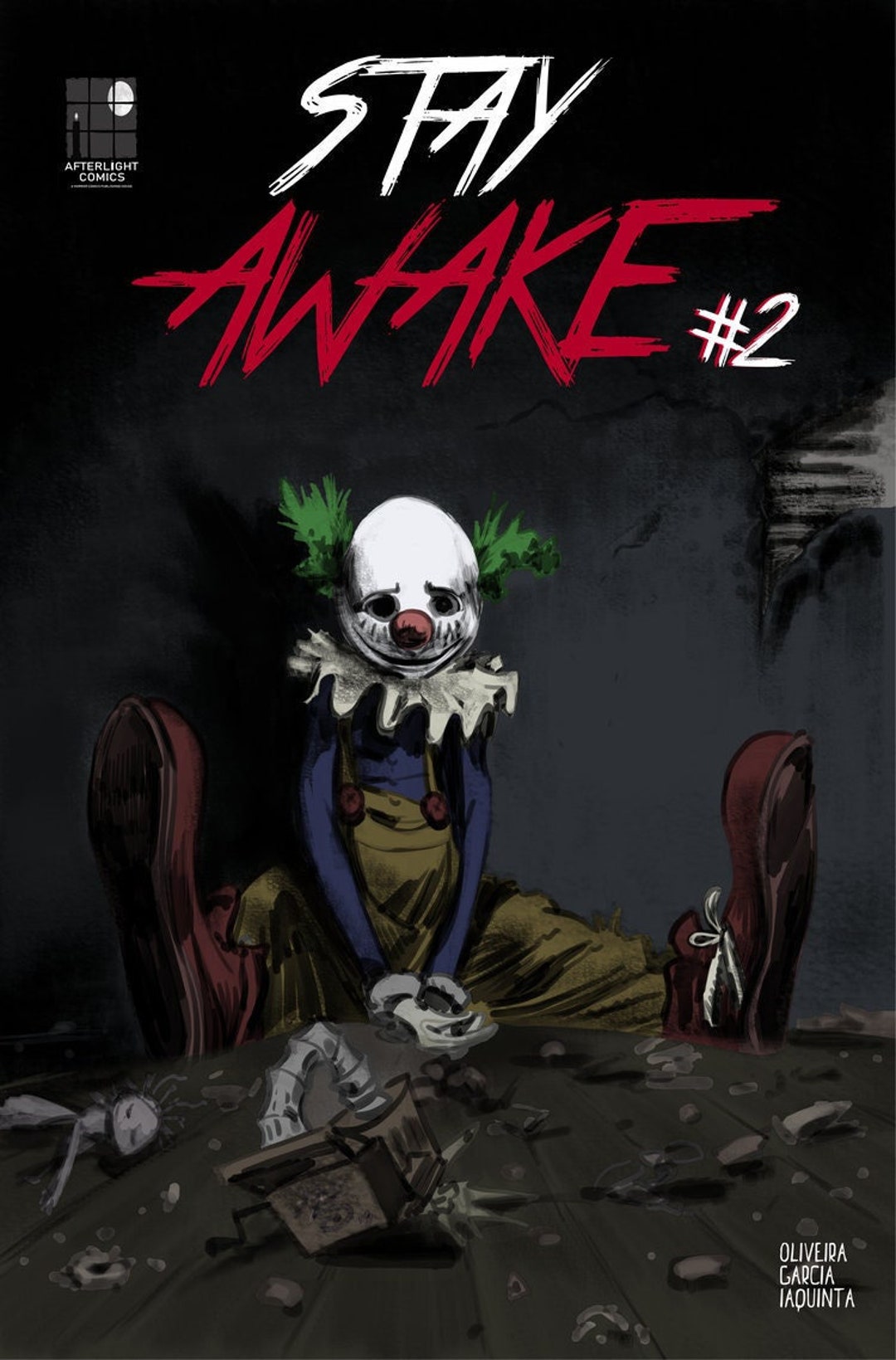 Stay Awake #2 - Psychological Horror Comic Series - Etsy