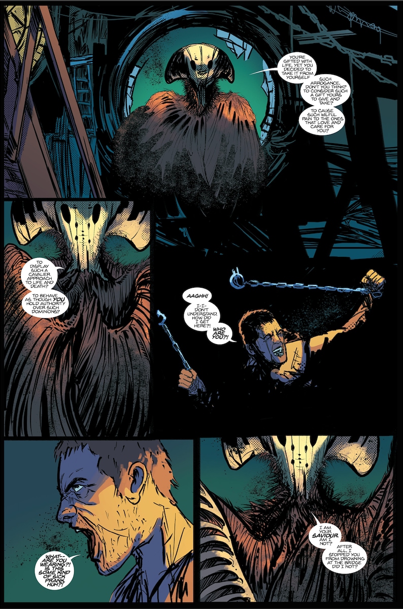 Moth Hill #1 - A Mothman Horror Comic Series - Etsy