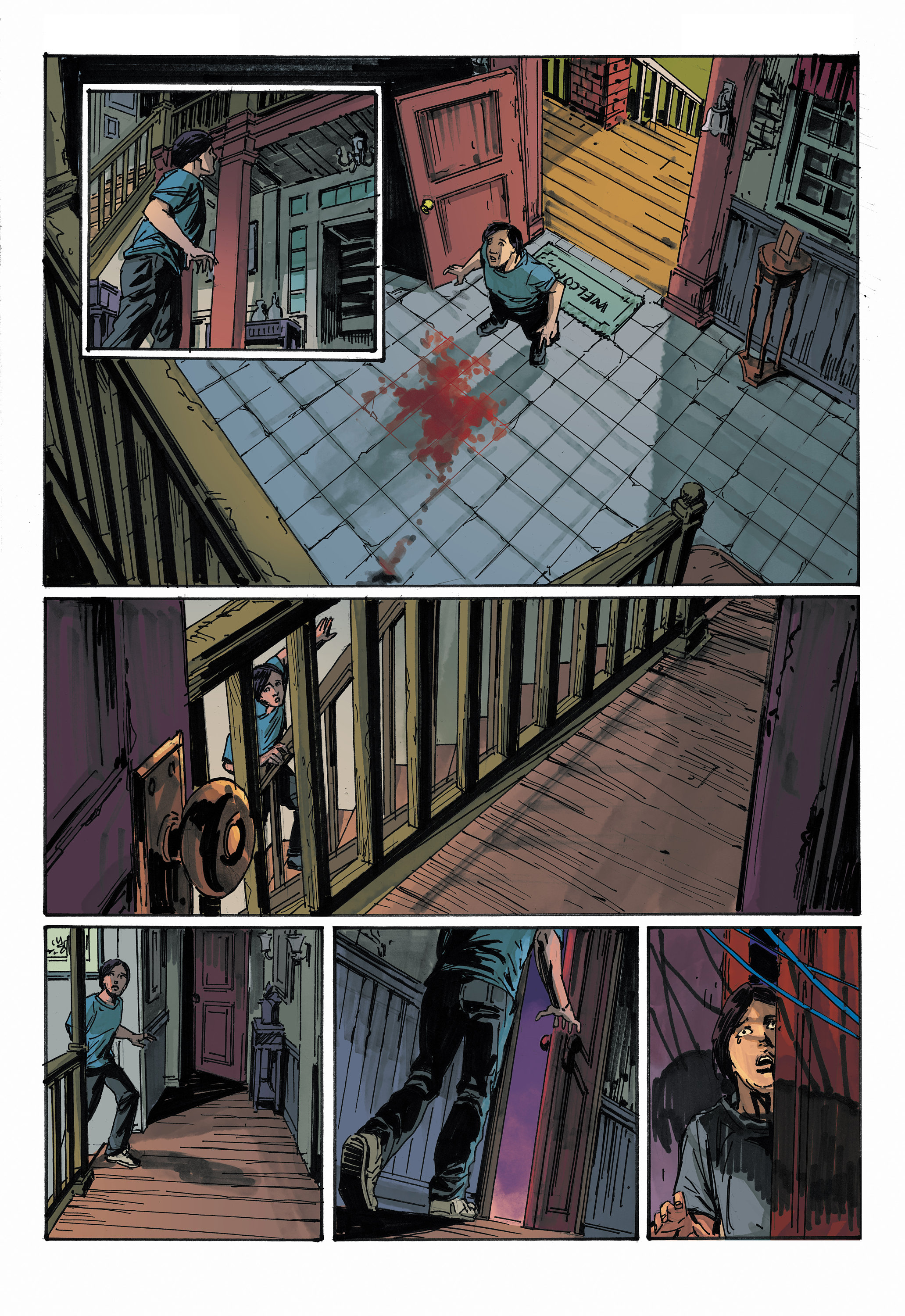 Slasher Royale 1 A Slasher Horror Comic Series - Etsy