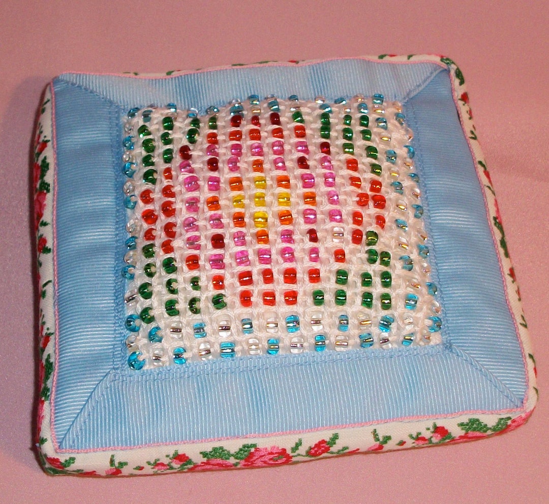 Pin Loom Weaving Pattern Pdf for the Beaded Purse or Pin Cushion ...