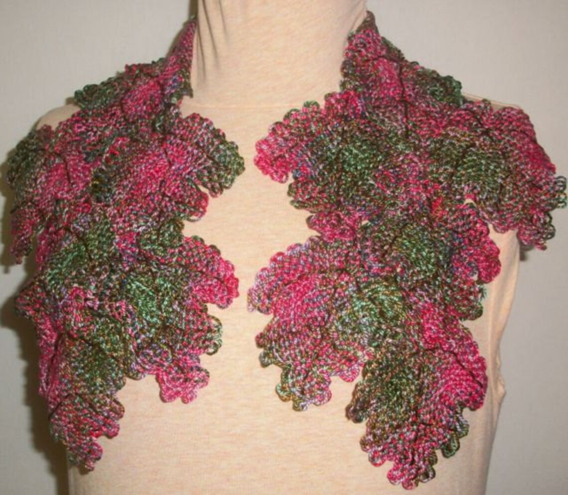 Pin Loom Weaving Leaf Scarf Pattern Pdf Instant Download No Shipping ...