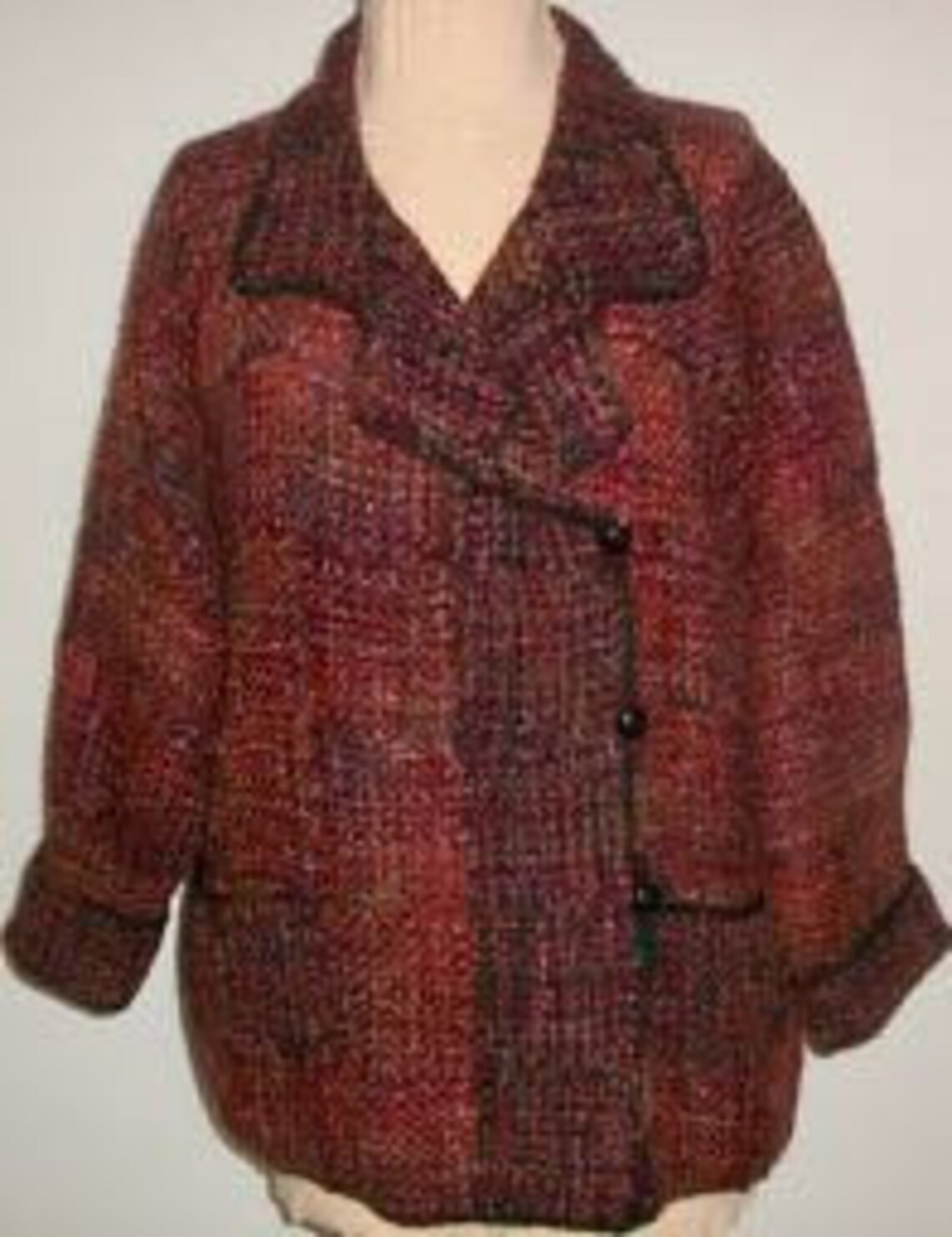 Pin Loom Weaving Jacket Pattern Pdf Instant Download No - Etsy UK