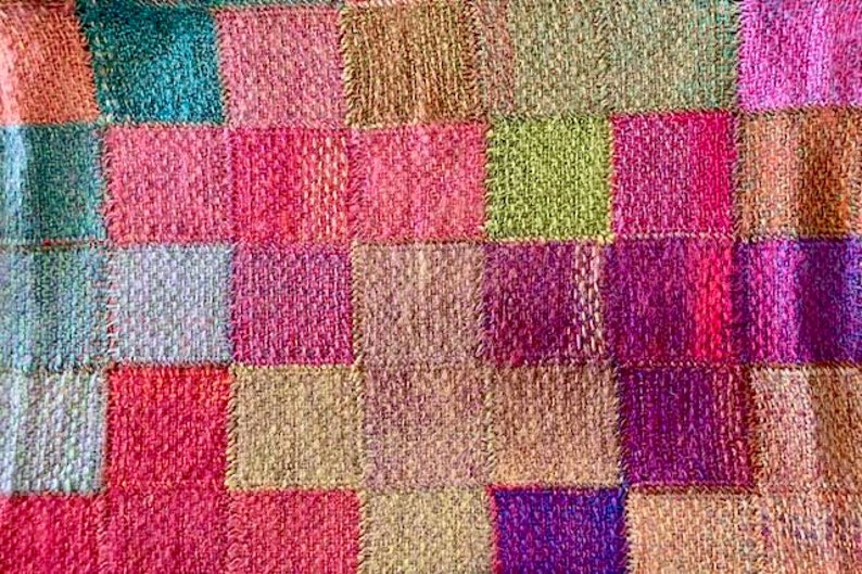 Pin Loom Weaving Pdf Pattern for the Painted Jacket Two Styles Two Ways ...