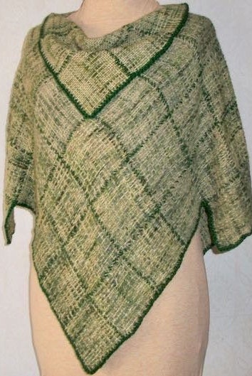 Pin Loom Weaving Pattern Pdf for a Point Cowl Poncho, Instant Download No Shipping, Zoom Loom ...