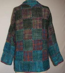 Pin Loom Weaving Pattern Pdf for a Colorful Cardigan Two - Etsy