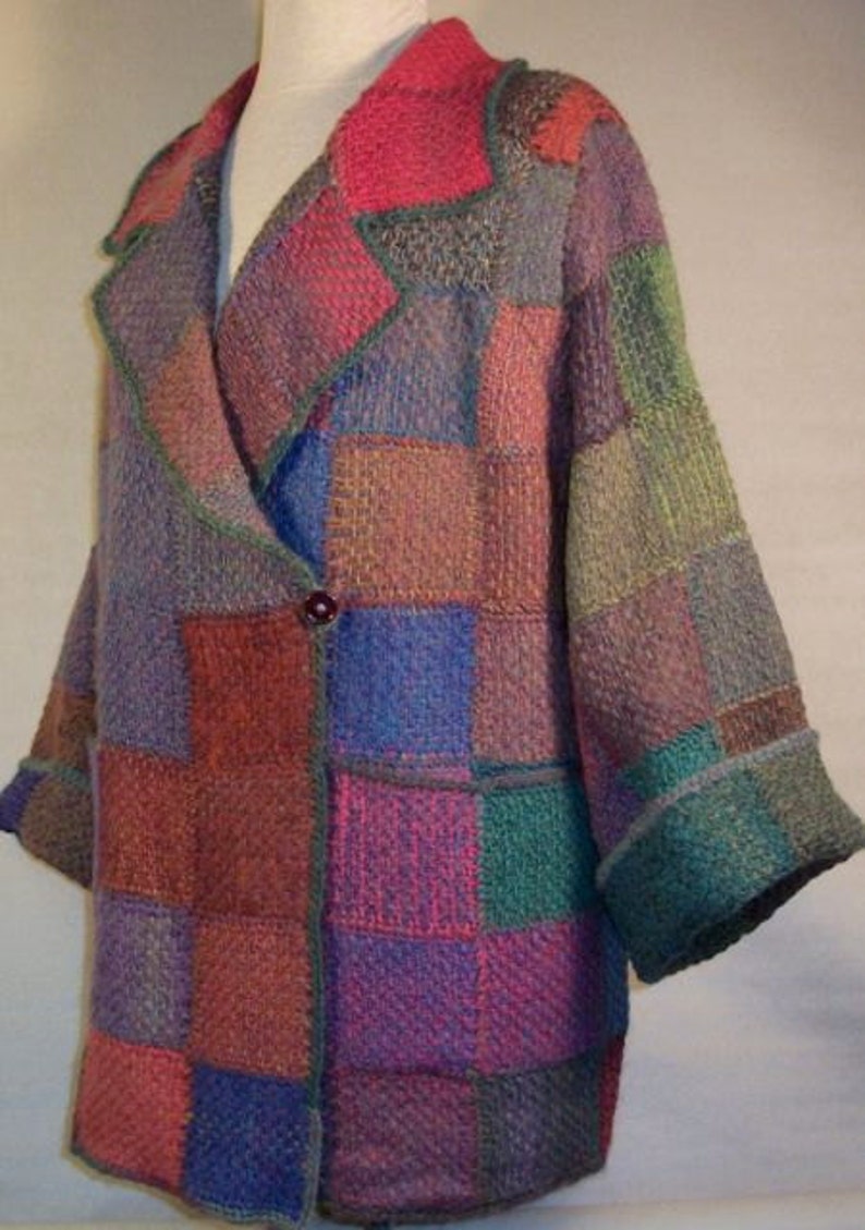 Pin Loom Weaving Jacket Pattern Pdf Instant Download No - Etsy UK