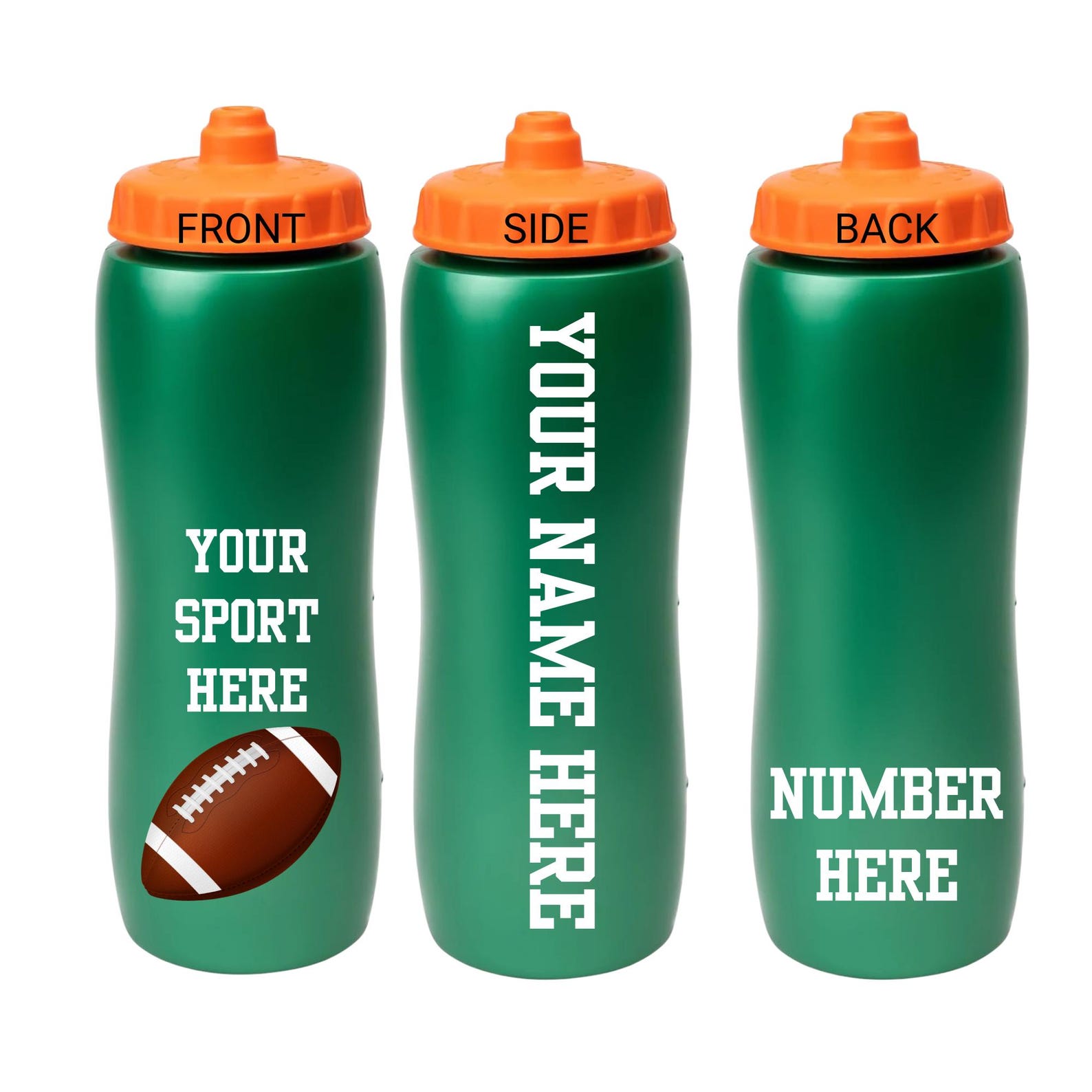 Personalized Gatorade Bottle, Custom Sports Water Bottle, Team Gift ...