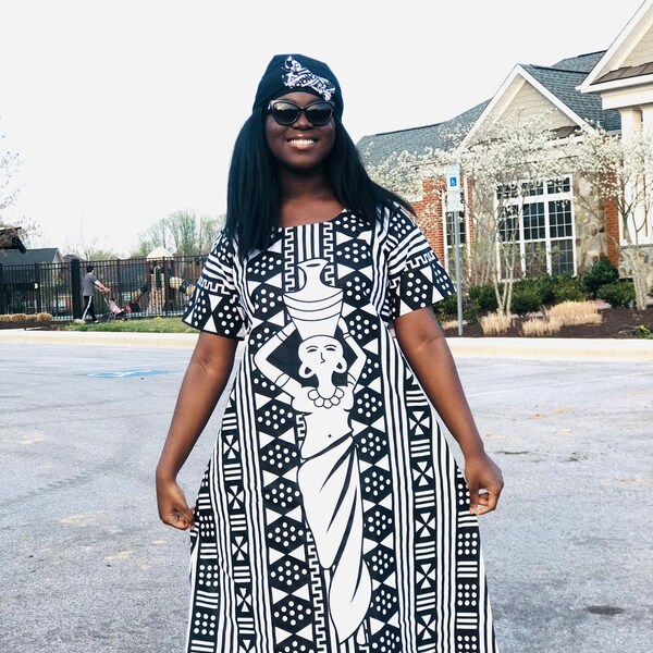 White African Dress - Etsy