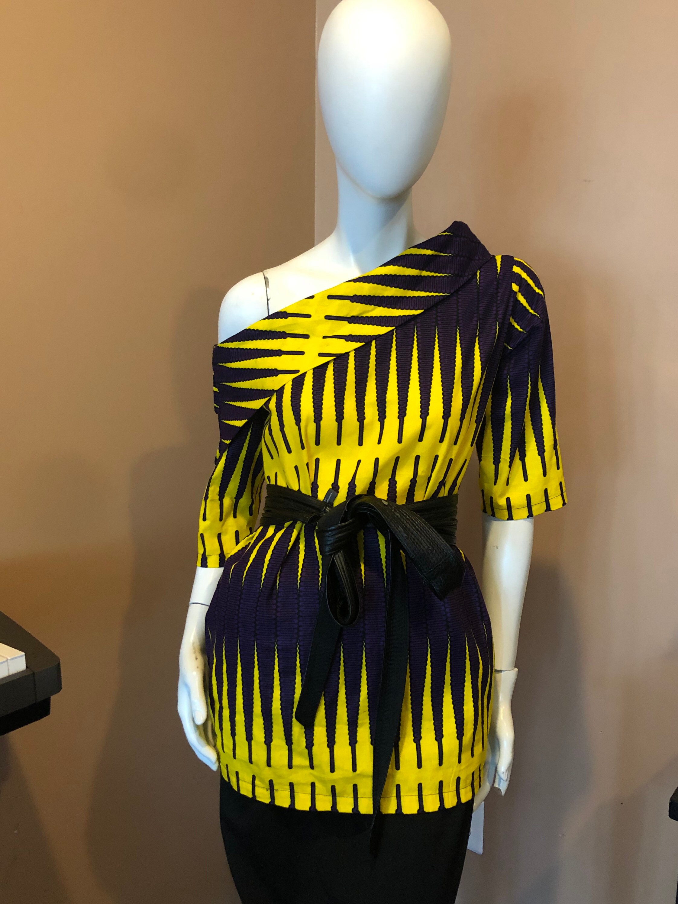 Queen Ankara off Shoulder Top African Print off Shoulder - Etsy