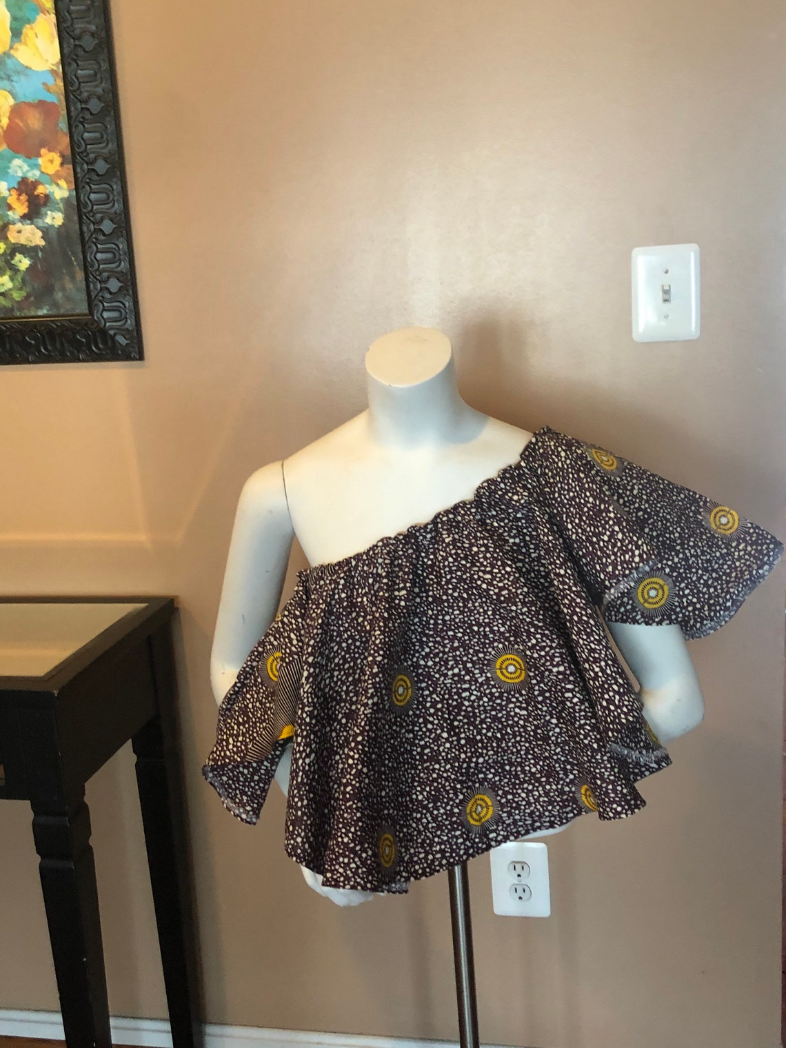 Ankara off shoulder top African print off Shoulder top | Etsy