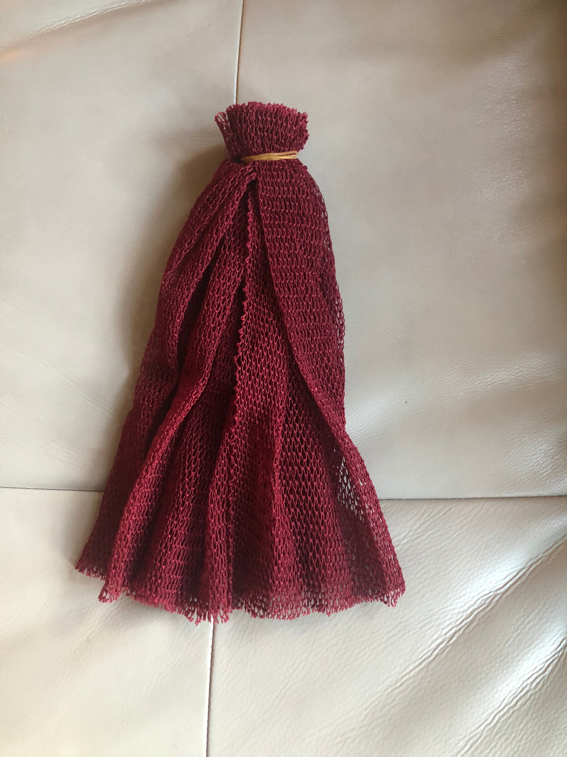 African Exfoliating Sponge Ghana Net Sponge Body Exfoliator | Etsy