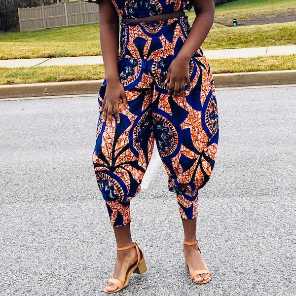 African Jogger Pants - Etsy