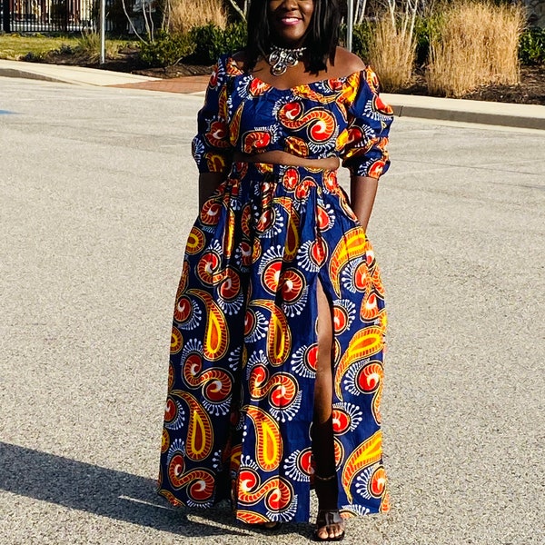 Shop Ankara Crop Top Online Etsy