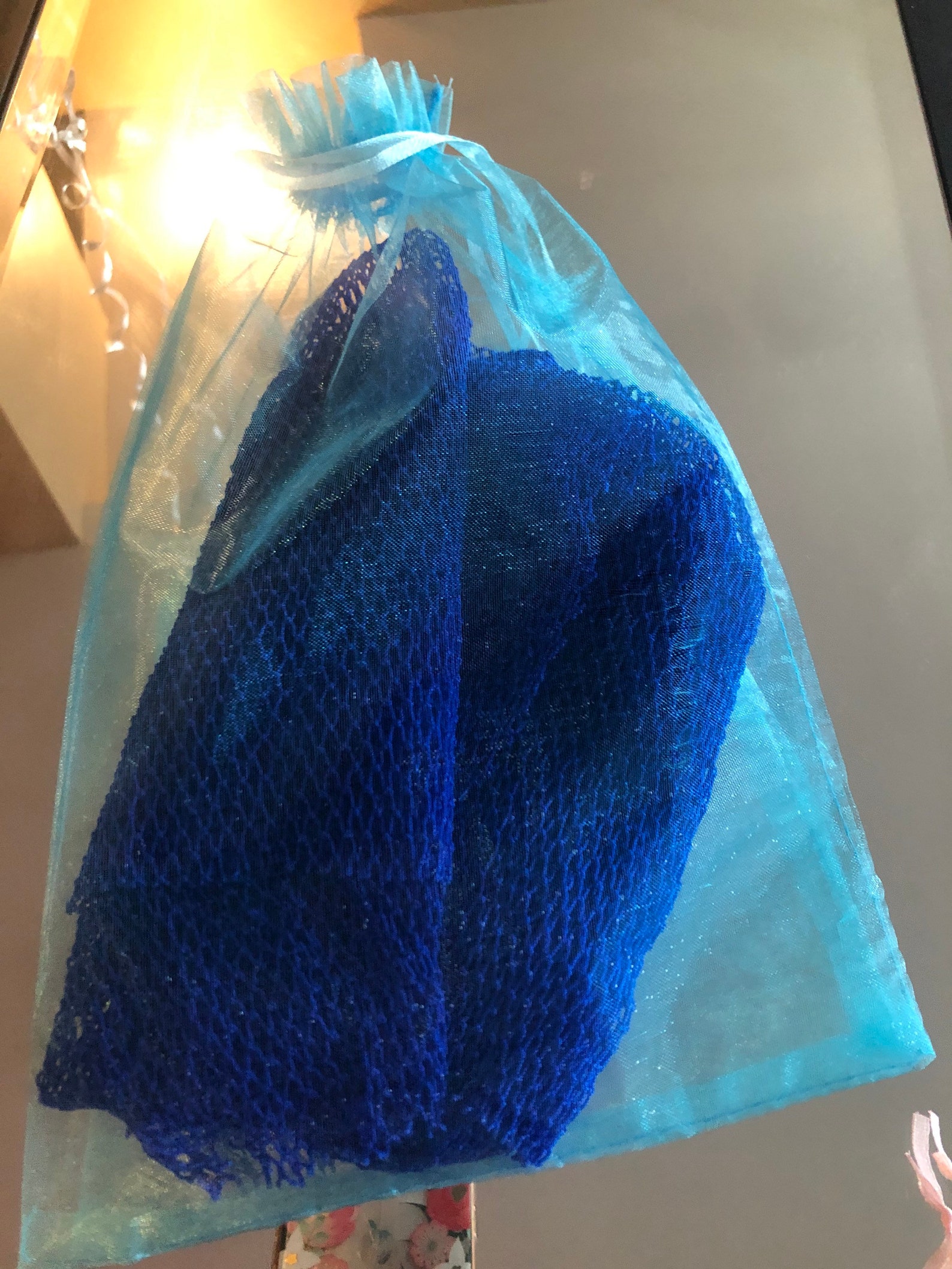 African Exfoliating Sponge, Ghana Net Sponge, Body Exfoliator, Natural ...