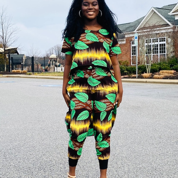 African Jogger Pants - Etsy