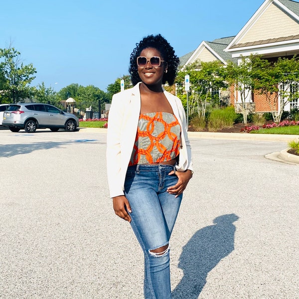 Ankara Top - Etsy