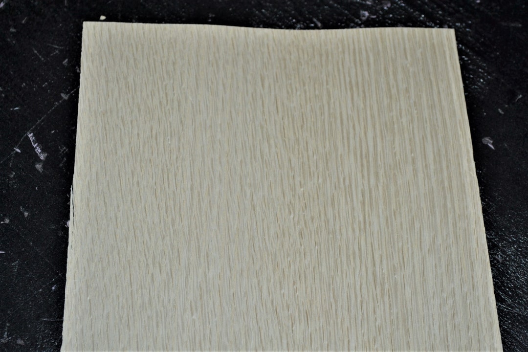 Bleached Red Oak Raw Wood Veneer Sheet 8 X 17 Inches - Etsy