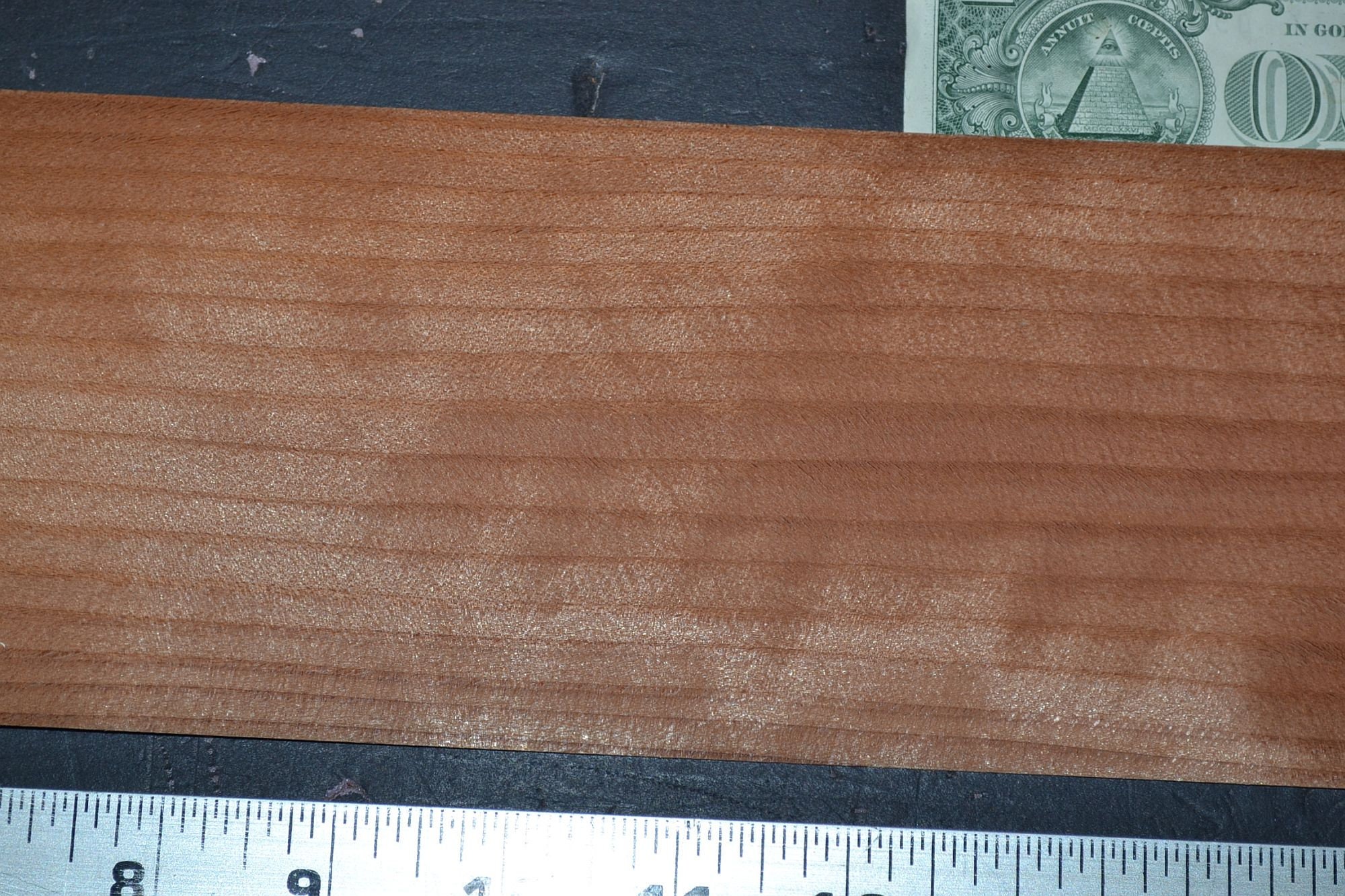 Redwood Wood Veneer sheet at 3.5 x 30 inches | Etsy