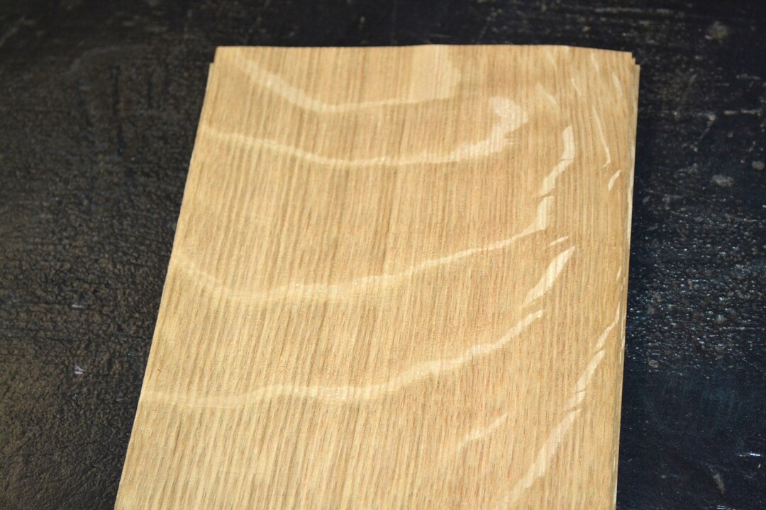 Tiger Oak Raw Wood Veneer Sheet 5.5 X 20 Inches - Etsy
