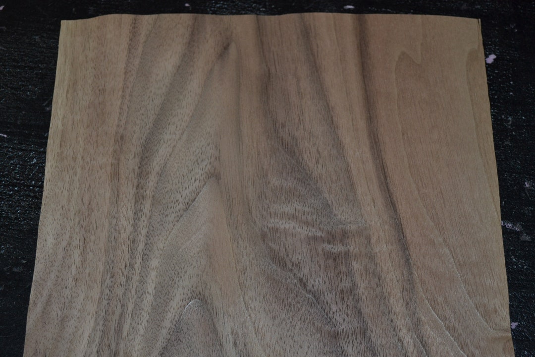 Walnut Raw Wood Veneer Sheet 9.5 X 14 Inches 1/42nd or .6mm Thick - Etsy