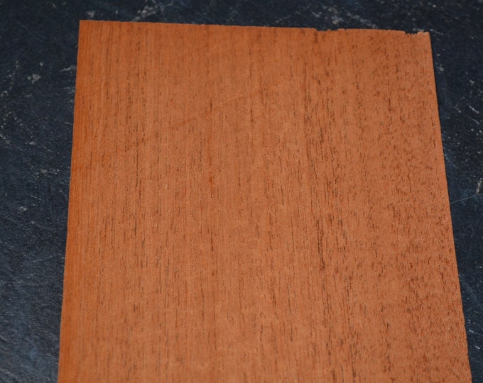 Big Leaf Mahogany Wood Veneer Sheet 5 X 24 Inches - Etsy