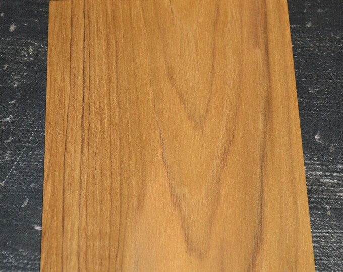 Teak Raw Wood Veneer Sheet 5 X 18 Inches 1/42nd or .6mm Thick - Etsy