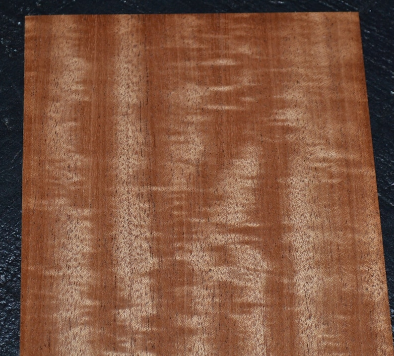 Big Leaf Mahogany Wood Veneer Sheet 5 X 22 Inches - Etsy