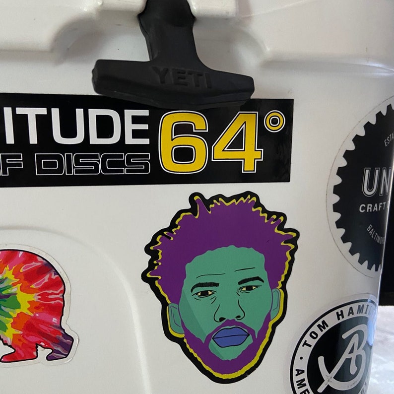 Joel Embiid Sticker | NBA Philadelphia 76ers Sticker | Sixers Sticker ...