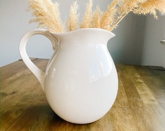 Large Ceramic Pitcher | Etsy