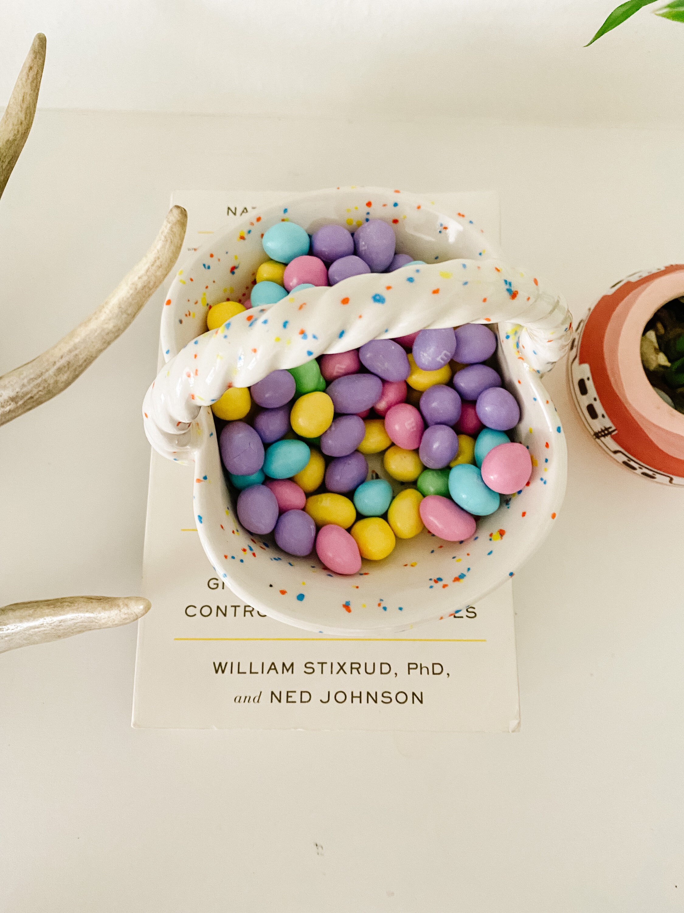 Ceramic Easter Basket, Easter Decor, Easter Decorations, Easter Basket ...