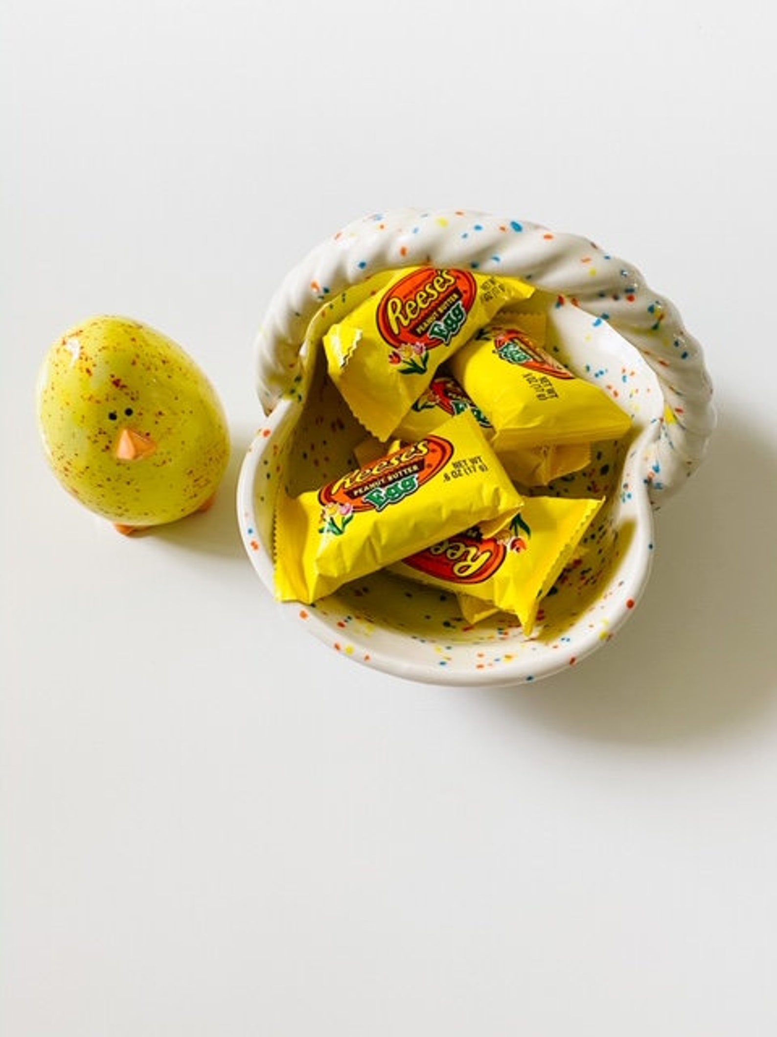 Ceramic Easter Basket, Easter Decor, Easter Decorations, Easter Basket ...