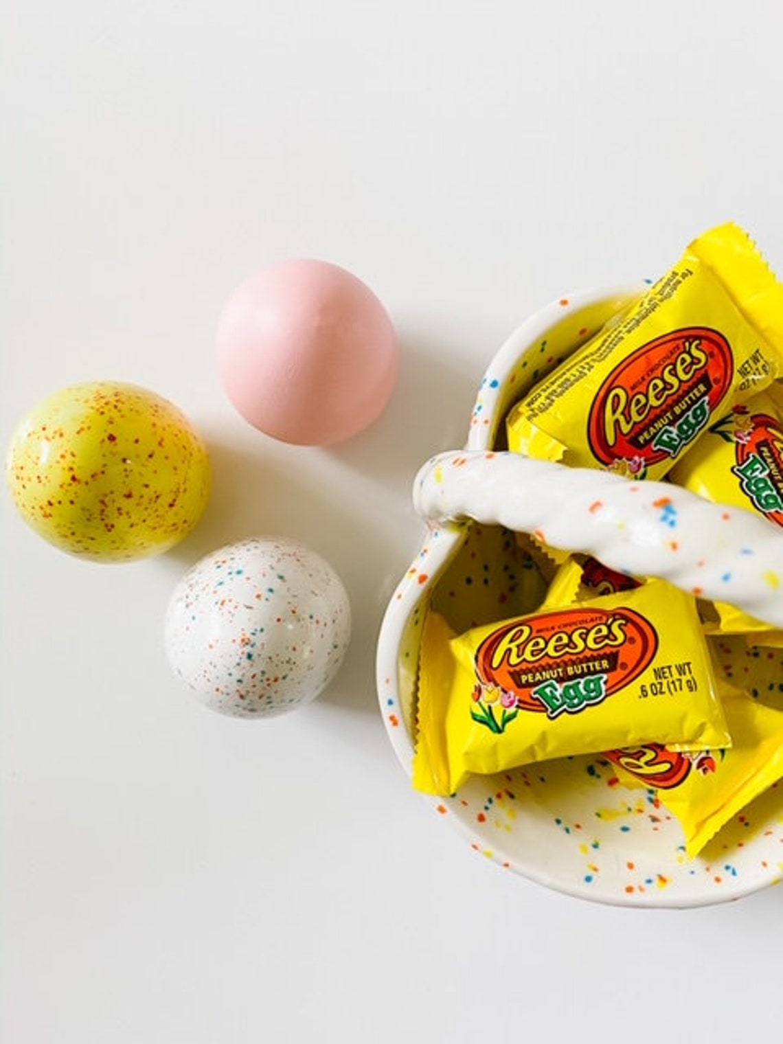 Ceramic Easter Basket, Easter Decor, Easter Decorations, Easter Basket ...