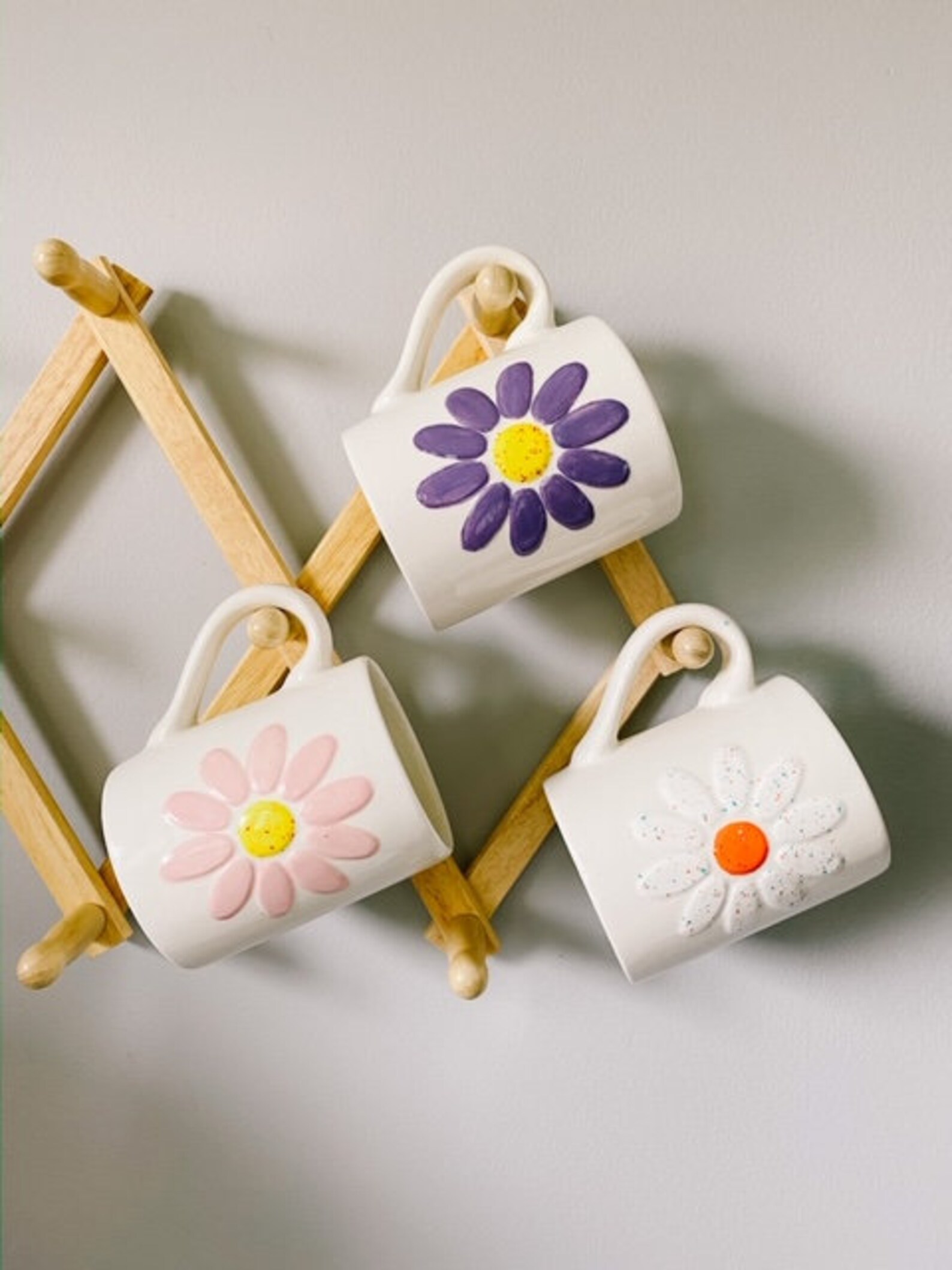 Daisy Ceramic Mugs Daisy Flowers Daisy Mug Ceramic Mug - Etsy