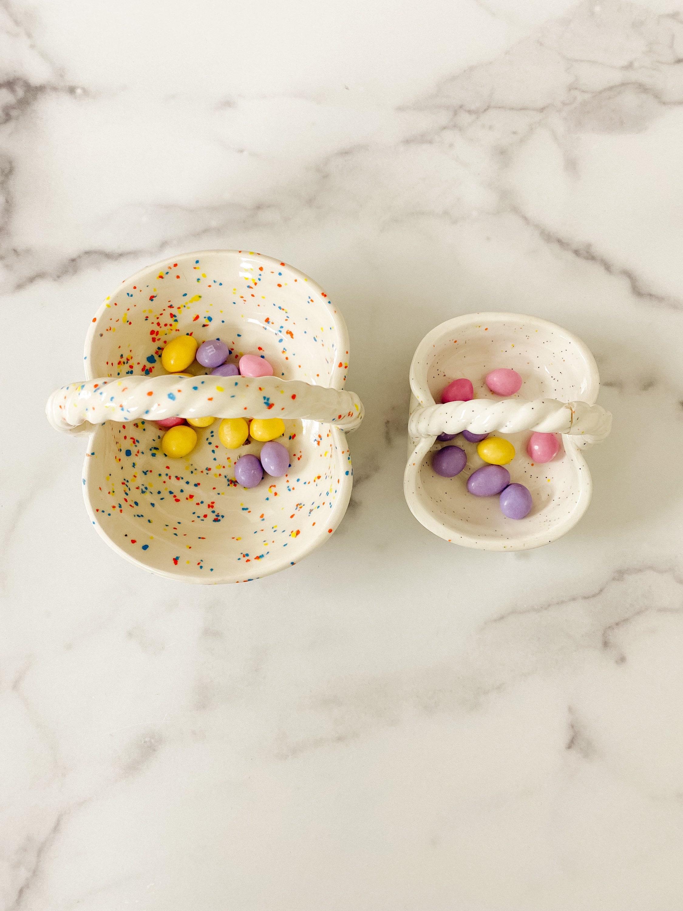 Ceramic Easter Basket, Easter Decor, Easter Decorations, Easter Basket ...