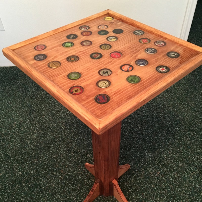 Bottle Cap Table - Etsy