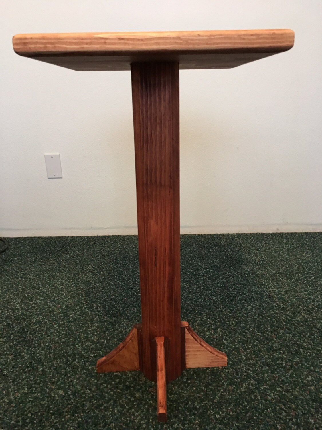 Bottle Cap End Table - Handmade Wooden End Table - Etsy