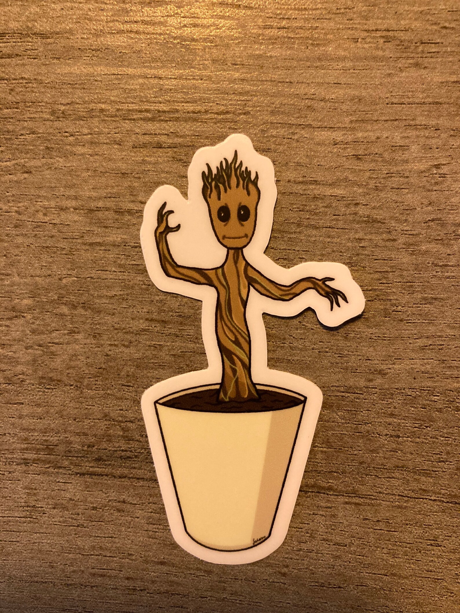 Baby Groot Sticker | Etsy
