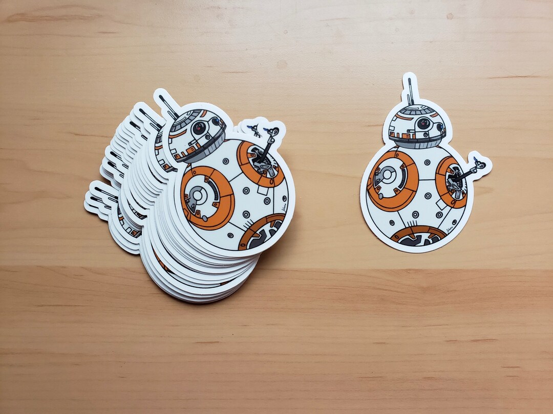 BB8 Sticker - Etsy