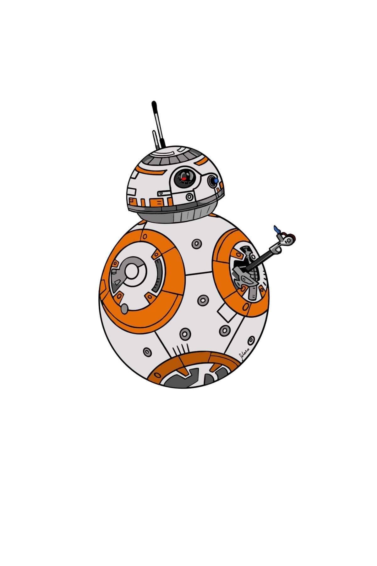 BB8 Sticker - Etsy