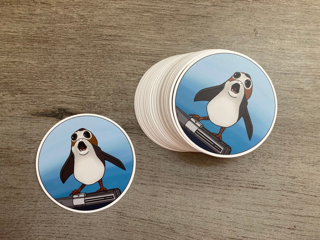 Porg Sticker - Etsy