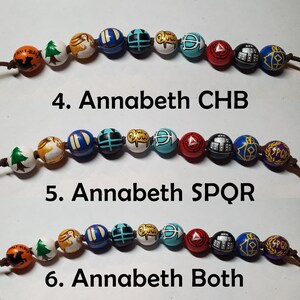 CHB/SQPR Annabeth's Camp Half-blood Bead Necklace - Etsy